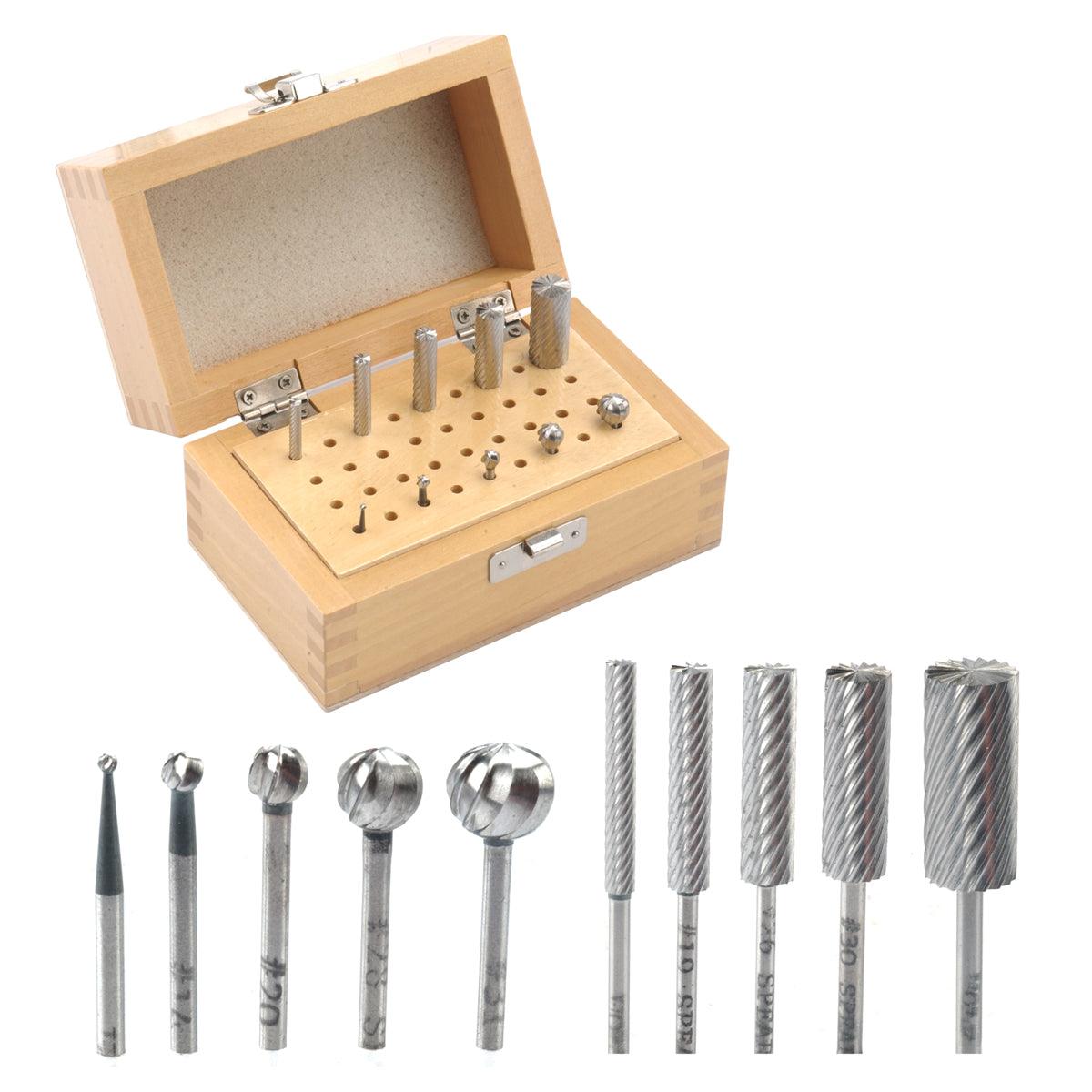 Wolf HSS Wax Bur Assortment In Wood Box | OttoFrei.com — Otto Frei
