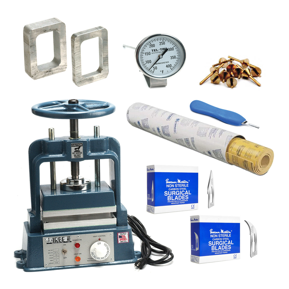 Basic Vulcanizer Kit 220V – Rubber Mold Making | Otto Frei