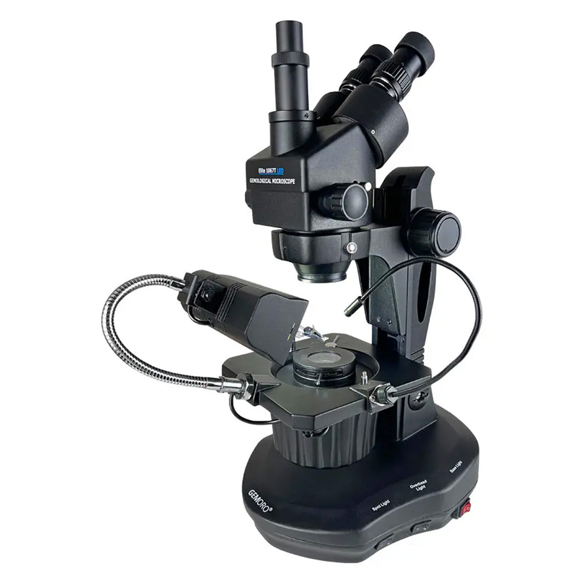 GemOro Elite 1067T Trinocular Gem Microscope 10×–67× — Otto Frei