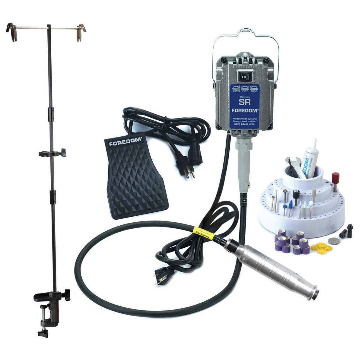 Foredom K.5241 Woodcarving Flex Shaft Kit with Hanger-115V — Otto Frei