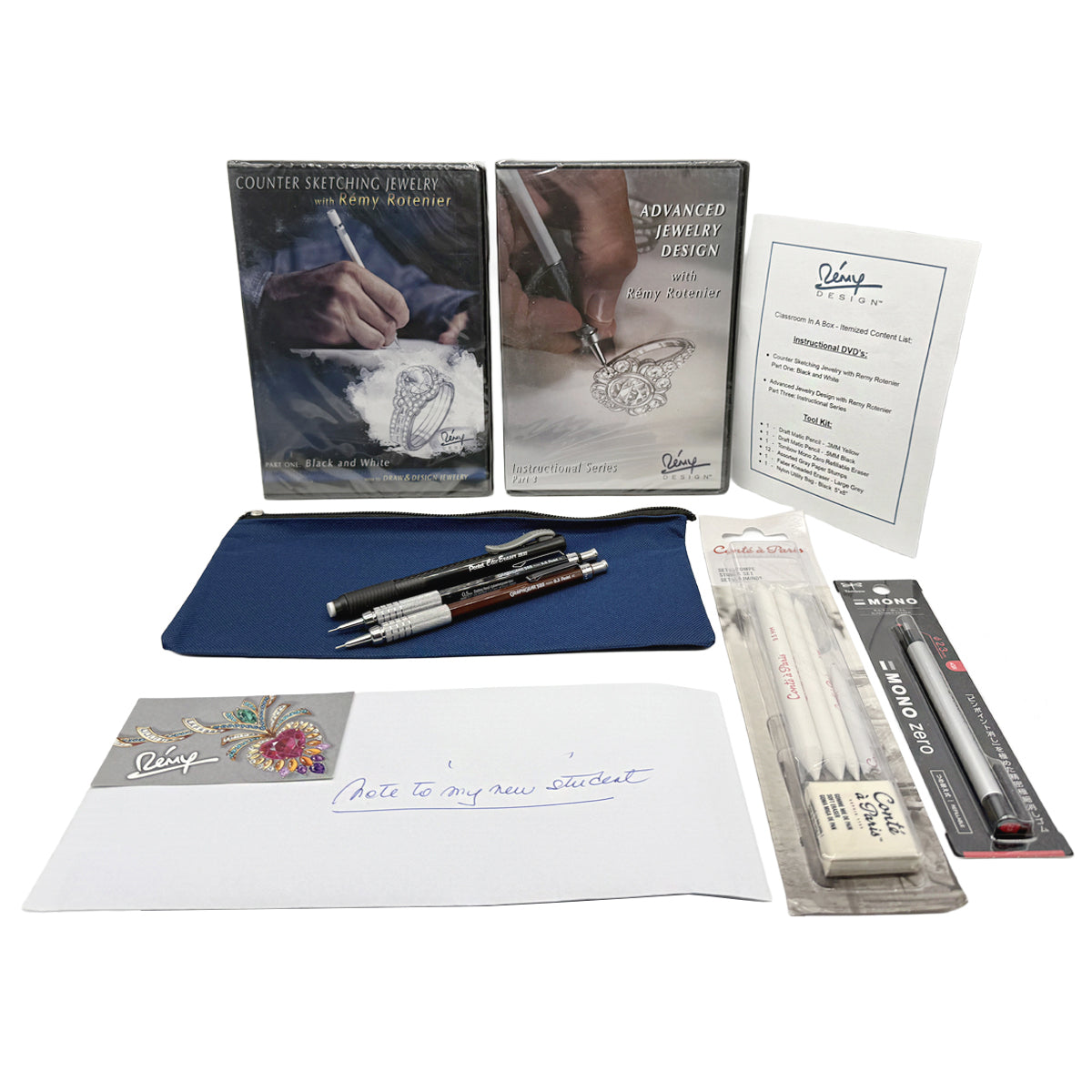 Remy Rotenier Classroom in a Box Jewelry Design Kit with DVDs — Otto Frei