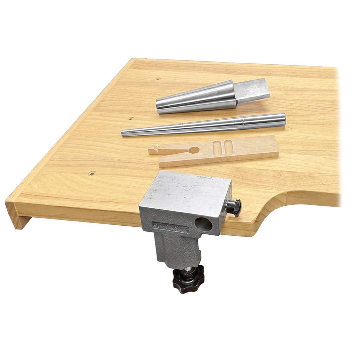 Combo Bench Anvil & Mandrel Holder with Bench Pin, Ring Mandrel & Oval ...