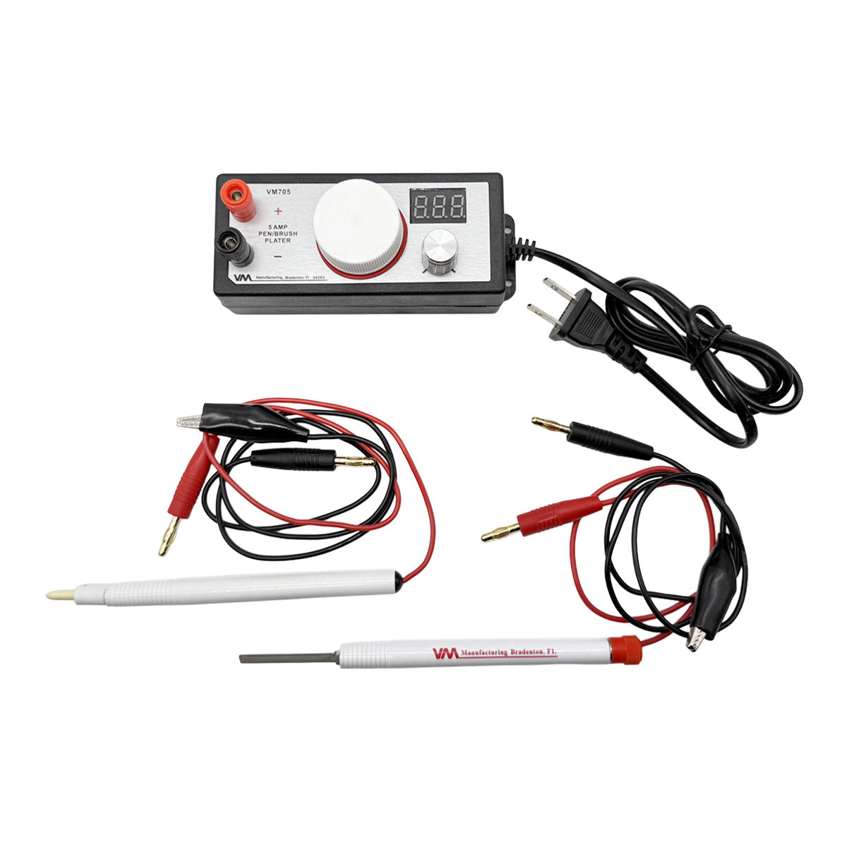 VM Manufacturing 5 AMP Pen/Brush Plating Machine | OttoFrei.com — Otto Frei