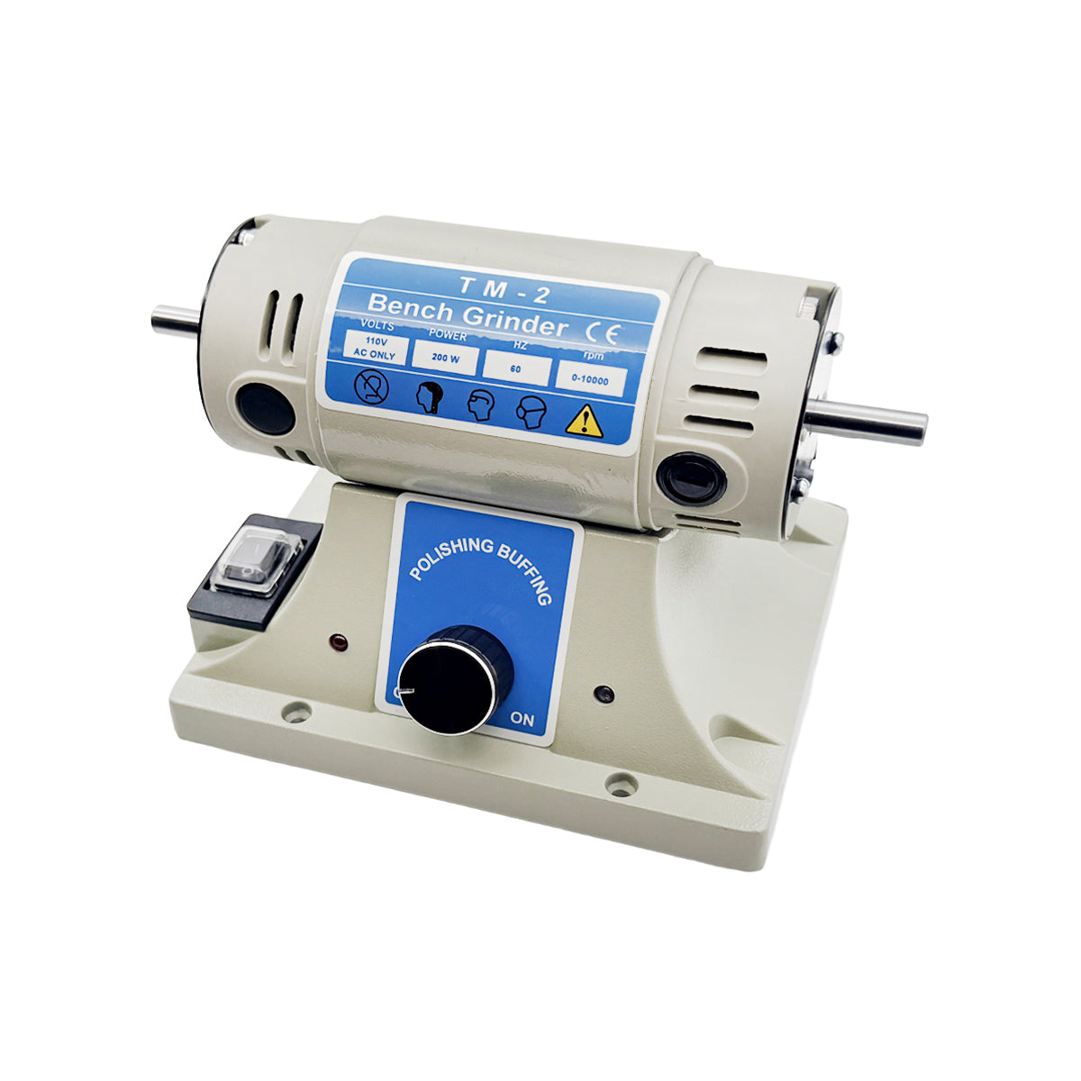 Mini Buffing Machine TM-2B 110V | Variable Speed Polisher — Otto Frei