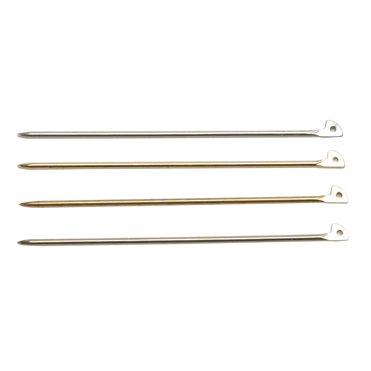 14KY, 18KY & Platinum 2" Pinstems | OttoFrei.com — Otto Frei