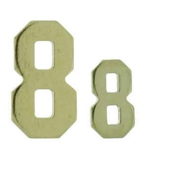 14KY & 14KW Block Numeral 3mm #8 | OttoFrei.com — Otto Frei