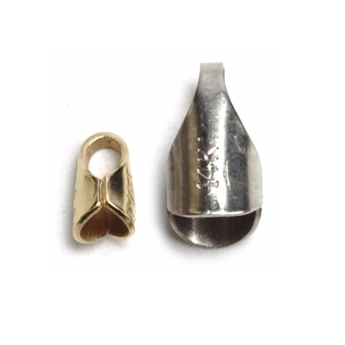 14KY & 14KW Round Chain Ends — Otto Frei