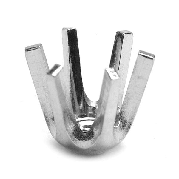 14KY & 14KW Round Closed Back Low Base 6-Prong Die Struck | OttoFrei ...