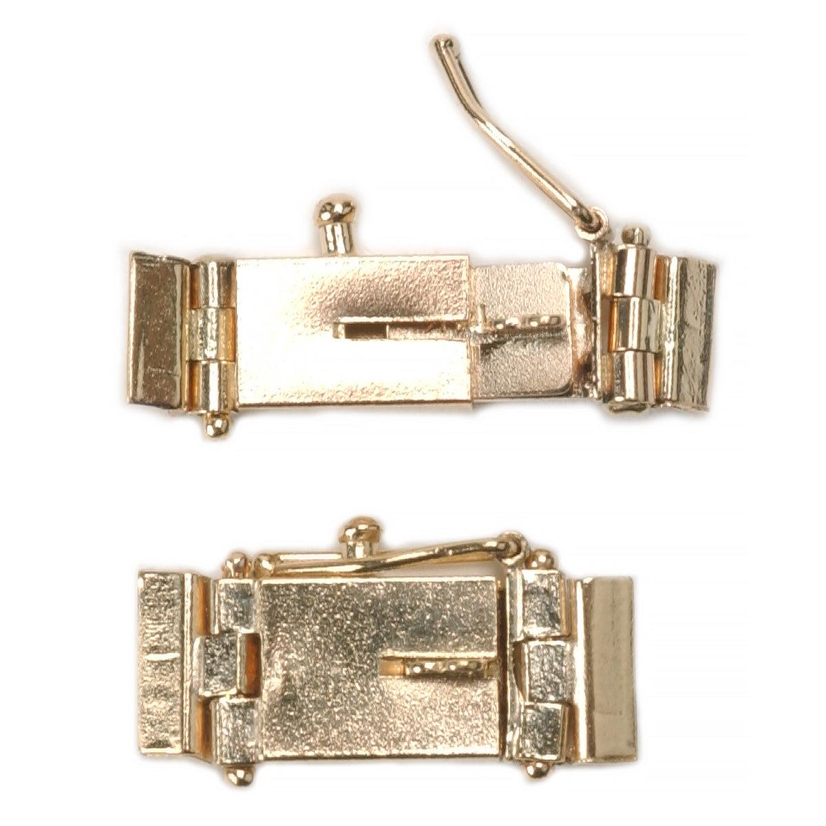 14KY Hinged Box Clasps 5 mm or 6 mm | OttoFrei.com — Otto Frei