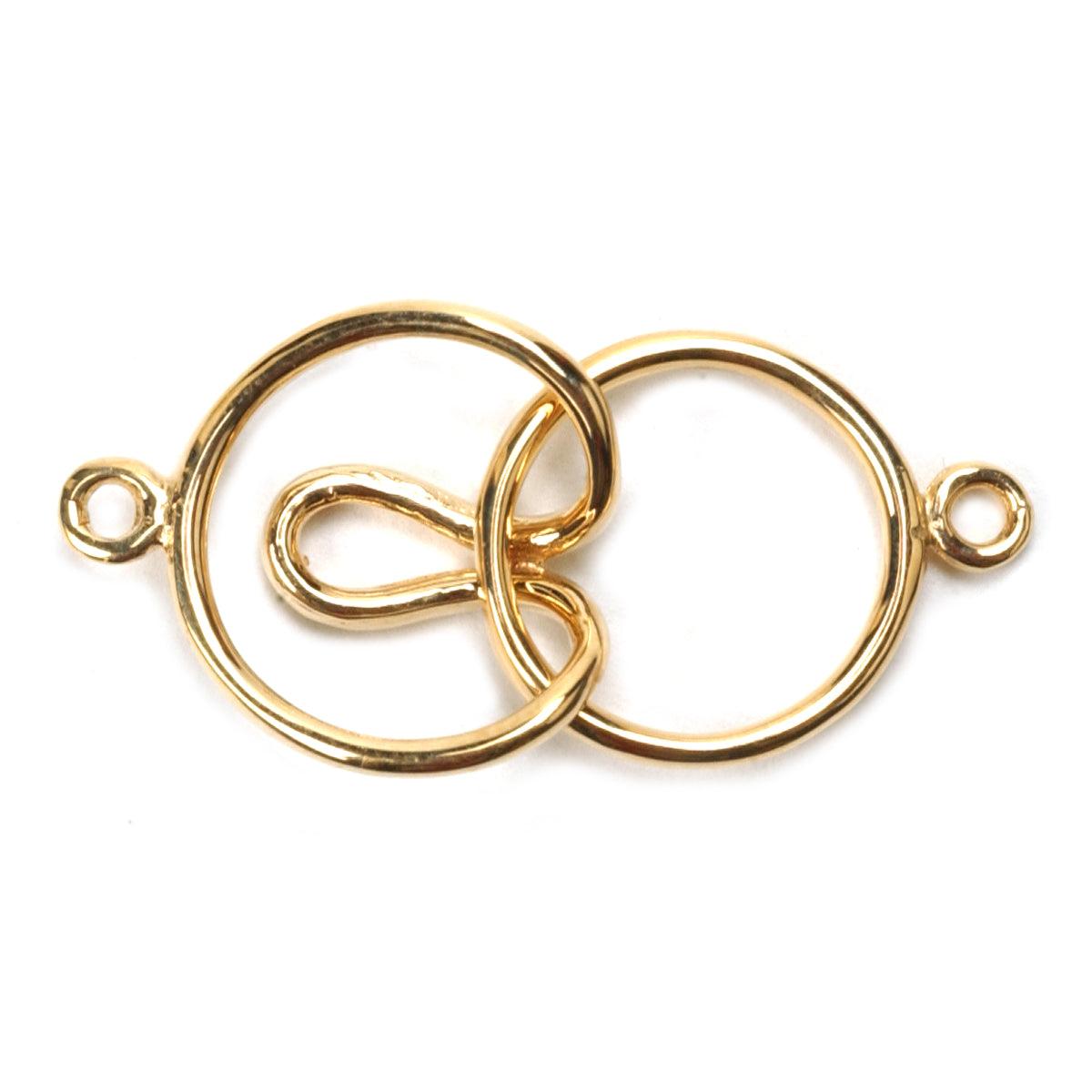 14KY One-Row Interlock Wire Clasp | OttoFrei.com — Otto Frei
