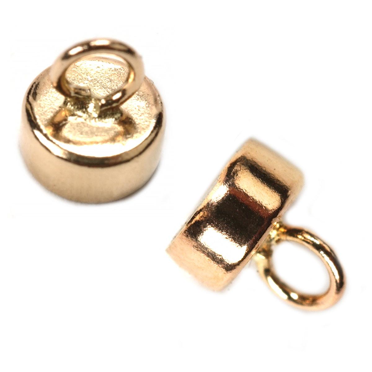 14K Yellow Gold Small Magnetic Clasps | Fine Jewelry — Otto Frei