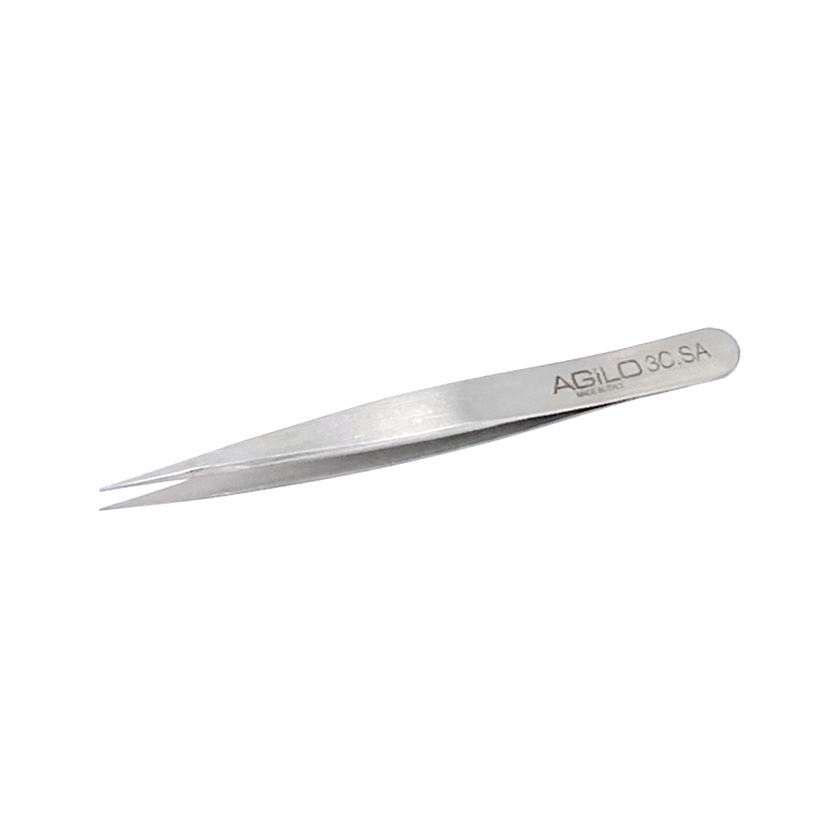 AGILO #3C Stainless Steel Precision Tweezer | Made in Italy — Otto Frei