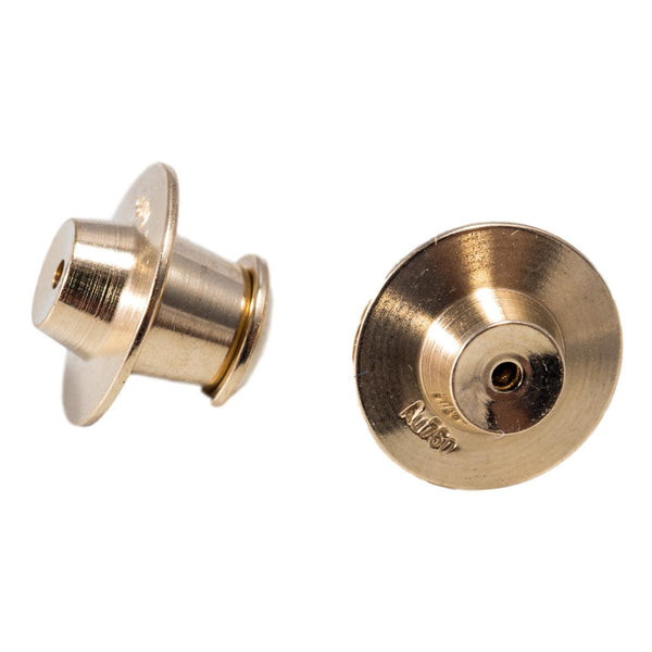 18K Yellow Tie Tack Clutch Back | OttoFrei.com — Otto Frei