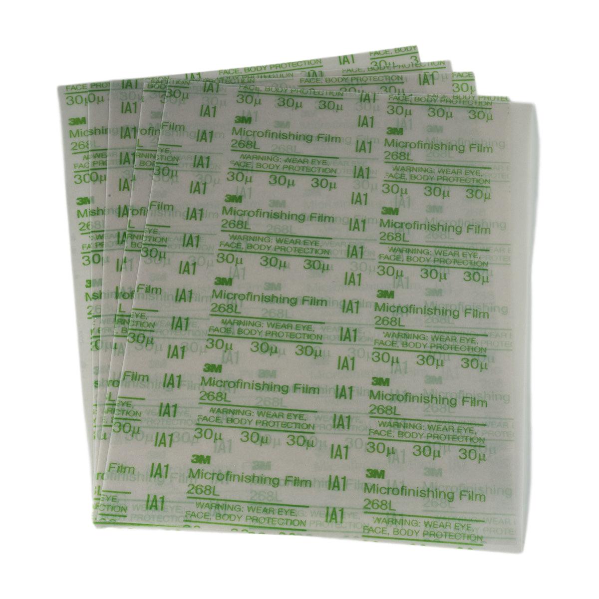 3M PSA (Adhesive Backed) Sheets of Micro Finishing Film-180 — Otto Frei