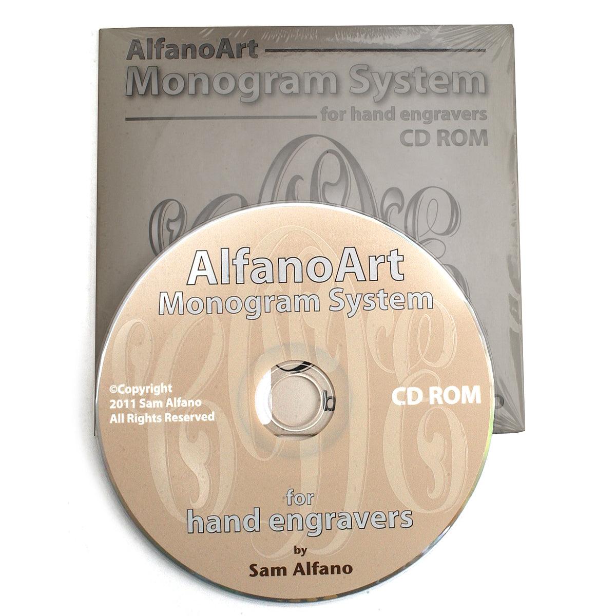 Alfano Art Monogram System für Handgravur-CD-ROM | OttoFrei.com — Otto Frei