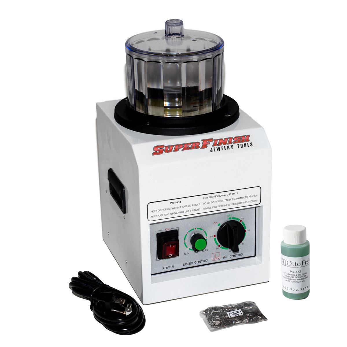 Arbe KMT-20/V Variable Speed 125mm Super Mini Mag Tumbler-110V | OttoFrei.com — Otto Frei