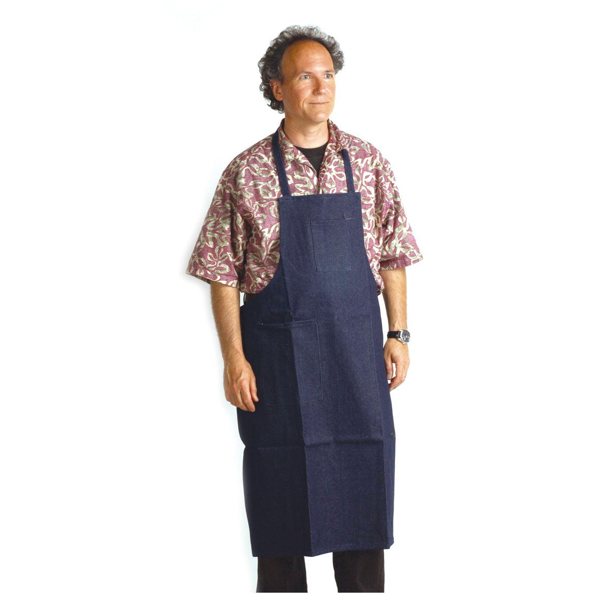 Blue Denim Workshop Apron | One Size Fits All — Otto Frei