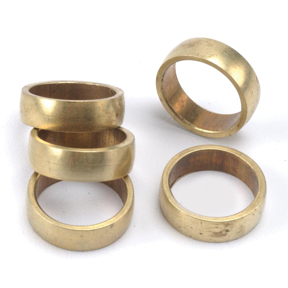 Brass Practice Rings-Pack of 5 | OttoFrei.com — Otto Frei