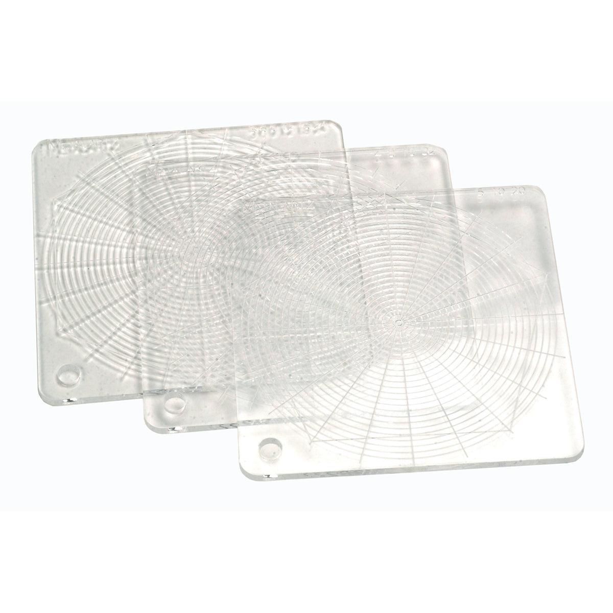 David Baird's Metalartz 3 Piece Division Plates Layout Jig Set ...