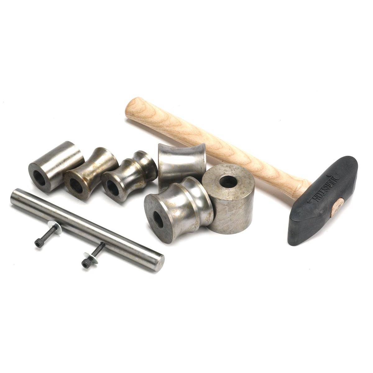 Durston 6 Piece Bangle Bracelet Forming Set With Bar & Forming Mallet ...