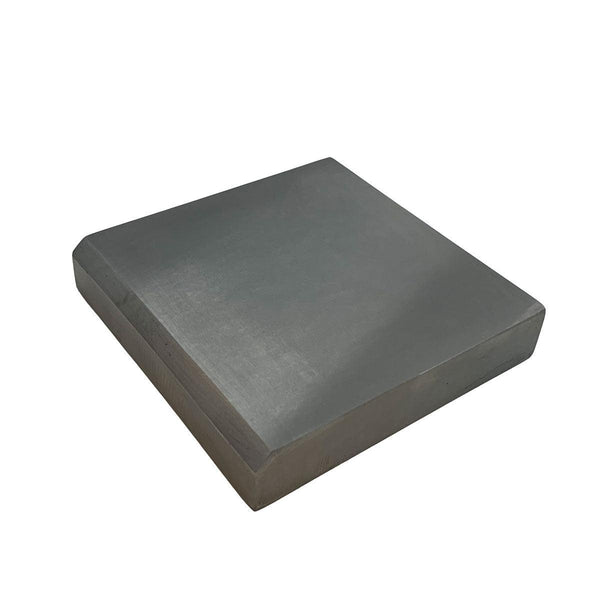 Durston Steel Bench Block 100mm (4") Flat Square | OttoFrei.com — Otto Frei