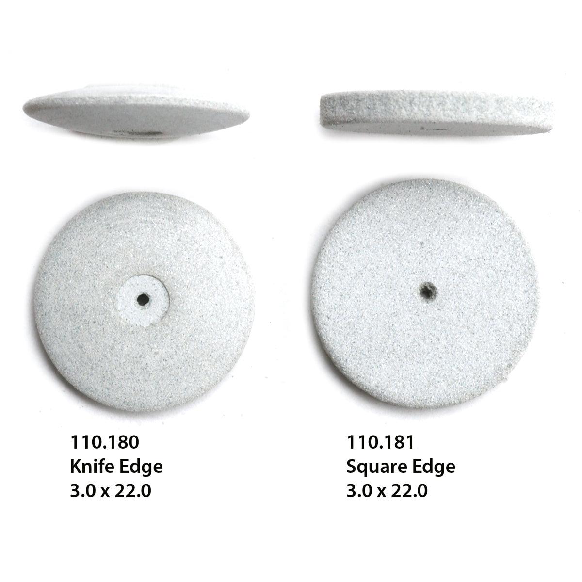 Edenta Swiss Gempol Grey-White Polishing Wheels | OttoFrei.com — Otto Frei