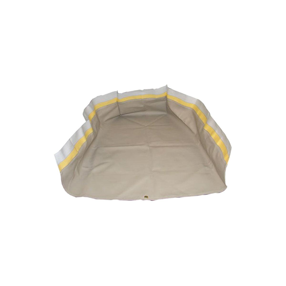 European Cowhide Bench Apron-Bench Skins-Cowhide Gray — Otto Frei