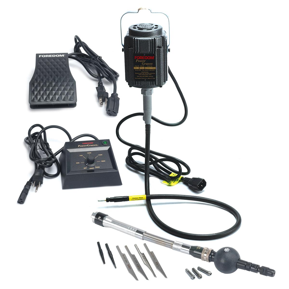 Foredom K.2293 PowerGraver Kit for Engraving & Stone Setting | Foredom ...