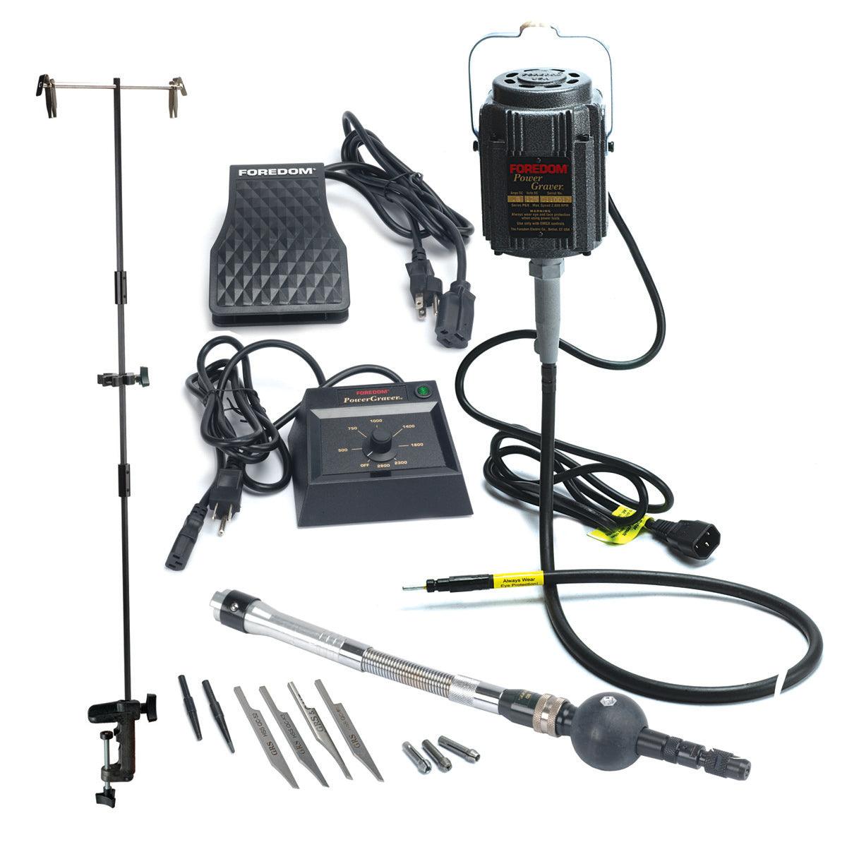 Foredom K.2293 PowerGraver Kit with Hanger-110V-Ships Free — Otto Frei