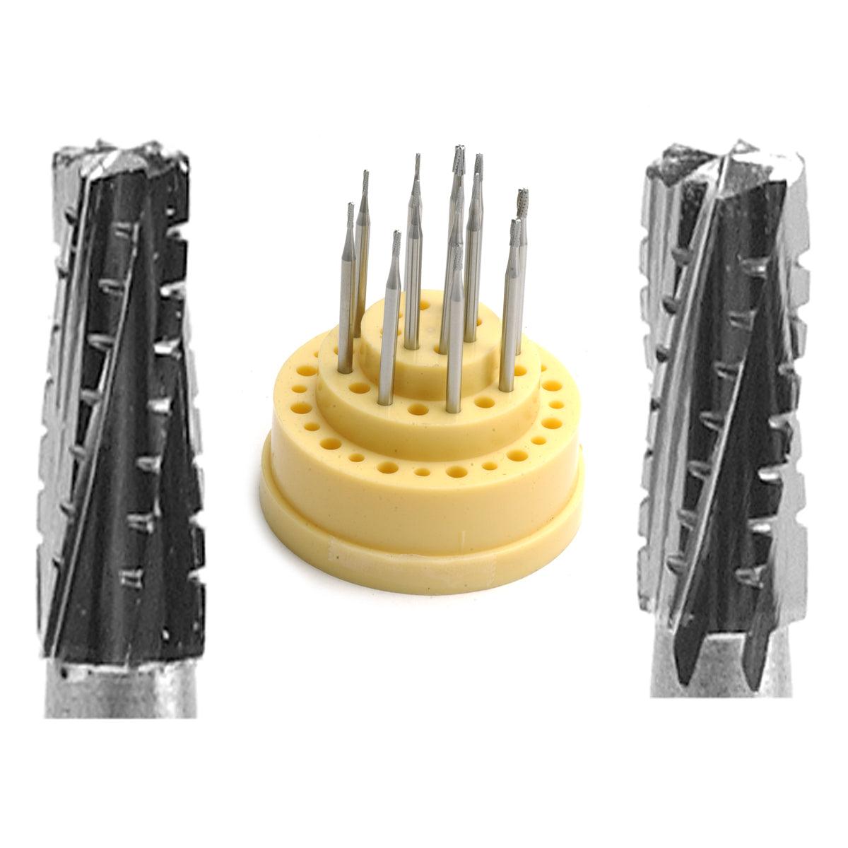 Fox Carbide Cone Square Cross Cut-Cylinder Square Cross Cut Kit-12 ...