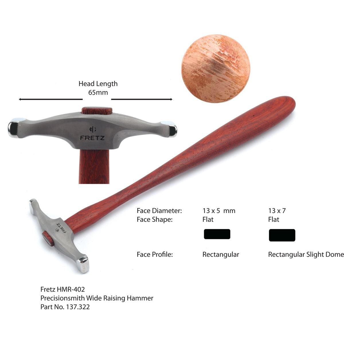 Fretz HMR-402 PrecisionSmith Wide Raising Hammer | Fretz — Otto Frei