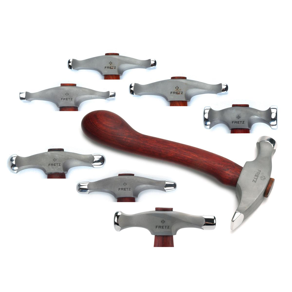 Fretz HMR-S Silversmith & Forging Hammer Set of 8 | Fretz — Otto Frei