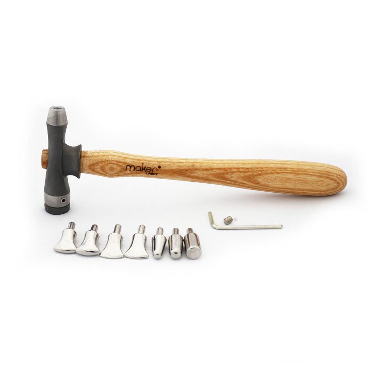 Fretz MKR-7 Double Ended Insert Hammer With 7 Metal Tips | OttoFrei.com ...