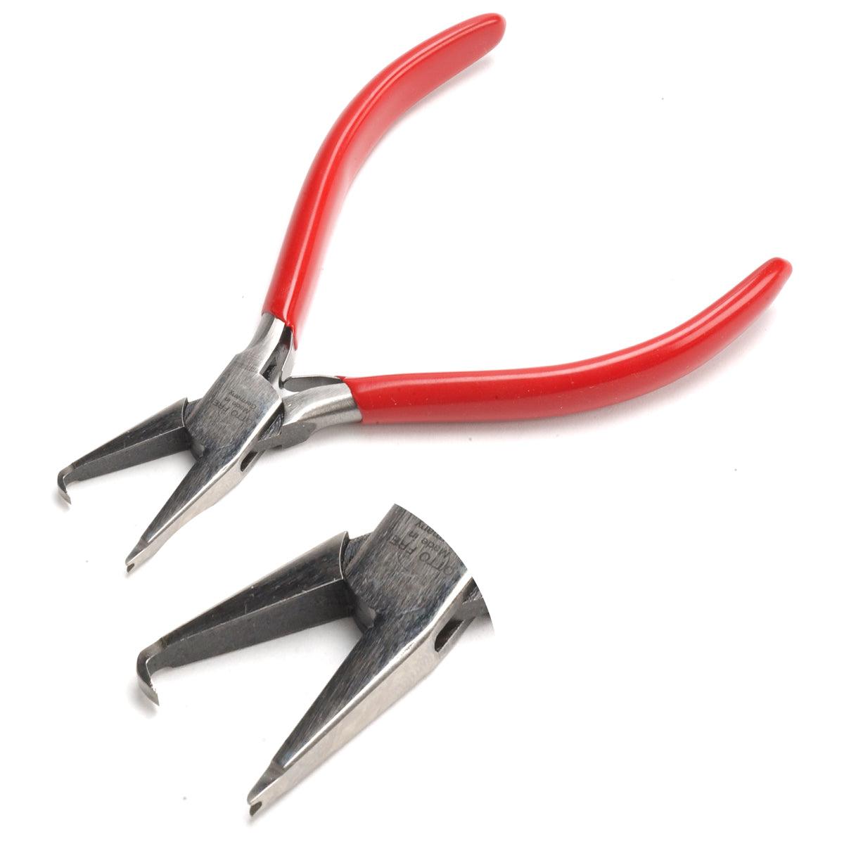 German Big Hook Prong Pulling Pliers 5-1/8" | Otto Frei