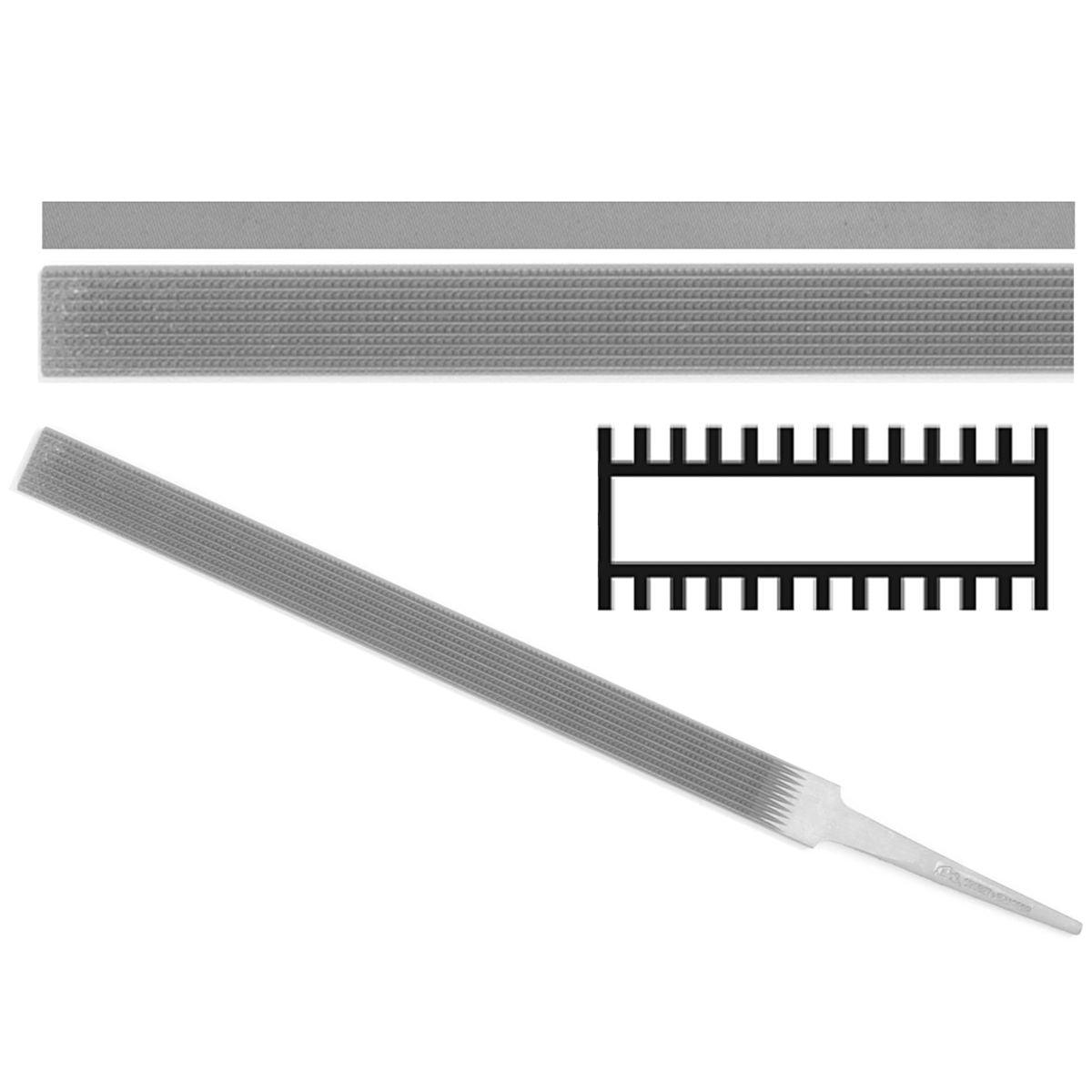 Glardon-Vallorbe Checkering Pillar Precision Files - LP1136 — Otto Frei