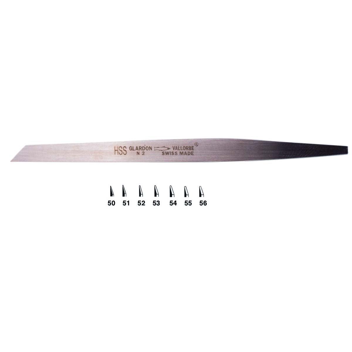Glardon-Vallorbe LO0402-HSS Round Traditional Gravers-0.20mm — Otto Frei