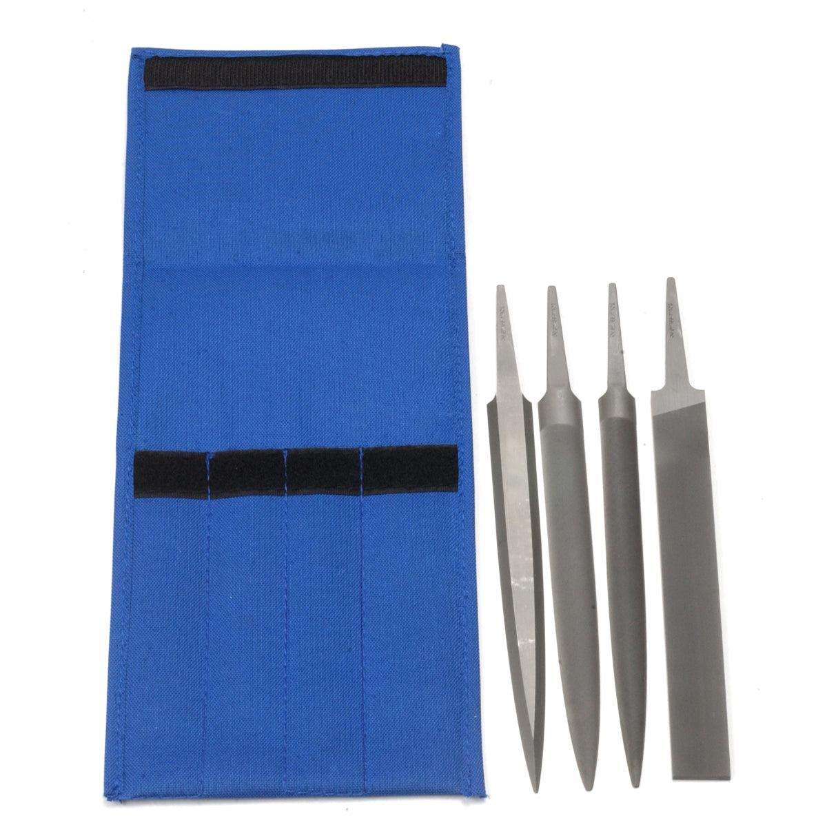 Glardon-Vallorbe Original 6" Precision File Set of 4-Cut 2 — Otto Frei