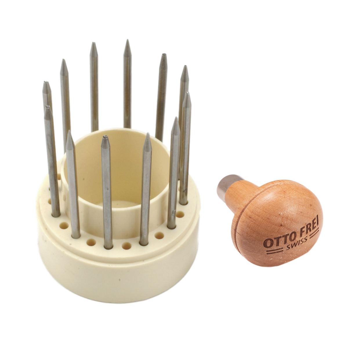 Glardon-Vallorbe Swiss Spherical Shape Round Beading Tools — Otto Frei