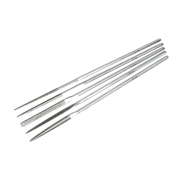 Grobet Diamond Escapement File-Set of 5 | OttoFrei.com — Otto Frei