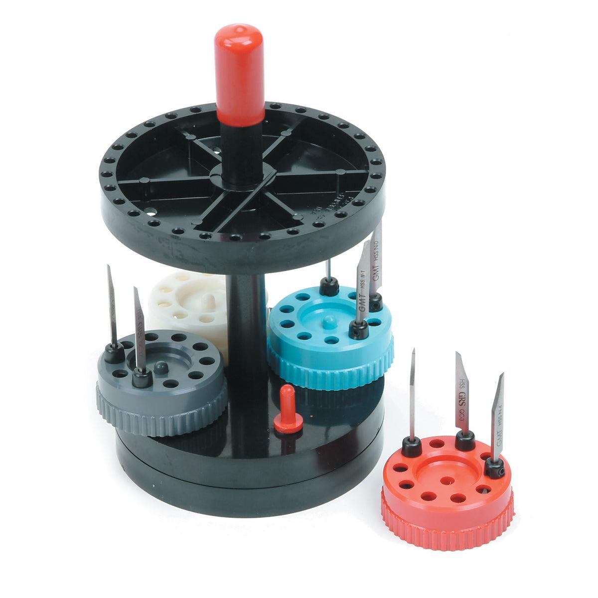GRS 011-193 Graver Carousel For Quick Change Graver Tools With 4 Color ...