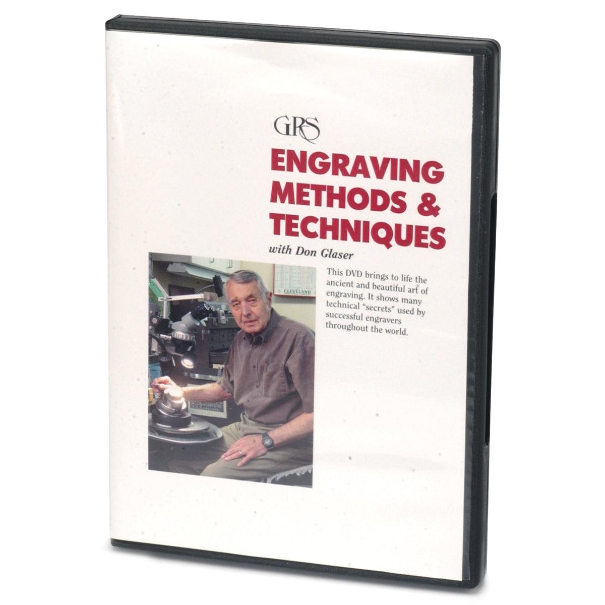 Don Glaser Engraving Methods & Techniques | 4-Hour DVD Set — Otto Frei