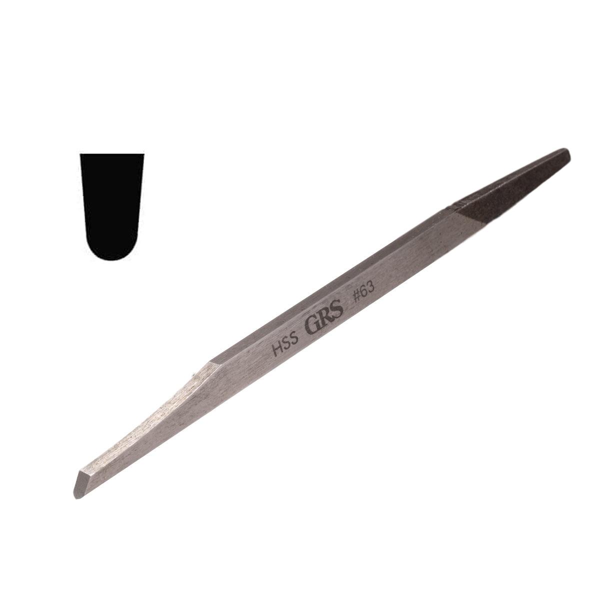 GRS HSS Pre-Shaped NTG Round Gravers-Sizes 50 to 63 — Otto Frei