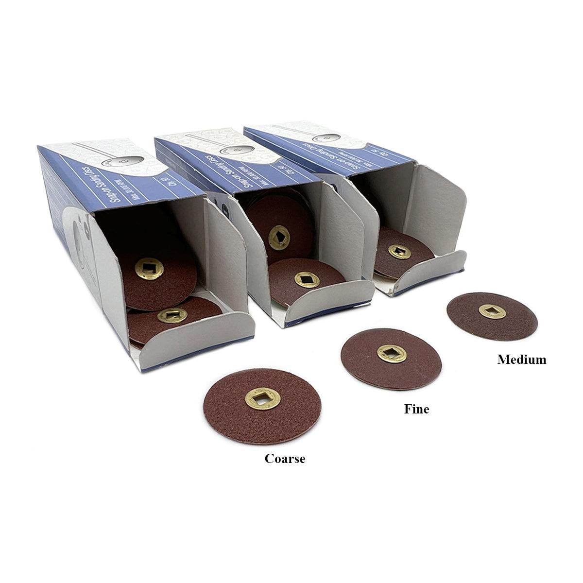 Ikohe Adalox 7/8" Snap-On Discs-Packs of 50 | OttoFrei.com — Otto Frei