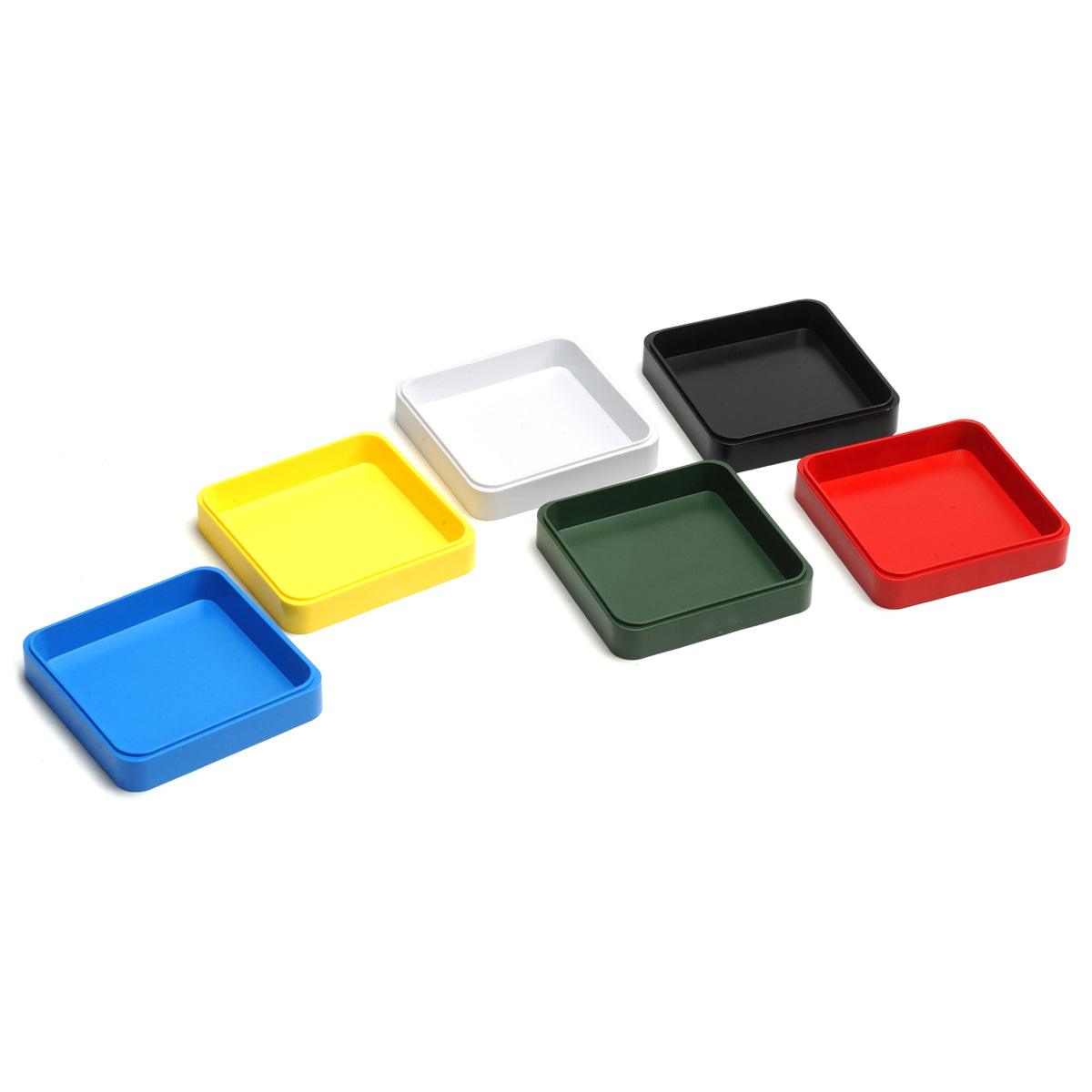 JURA by GRS Set of 6 Colored Plastic Trays for Organizing — Otto Frei