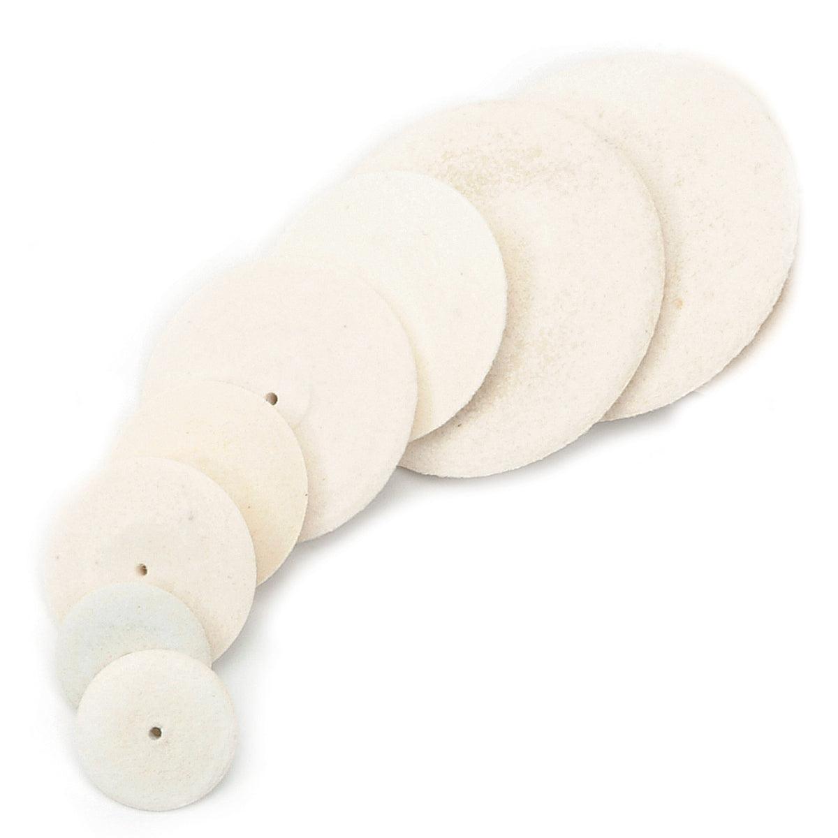 Hard Knife Edge Felt Wheel Buff – Pin Hole | OttoFrei — Otto Frei