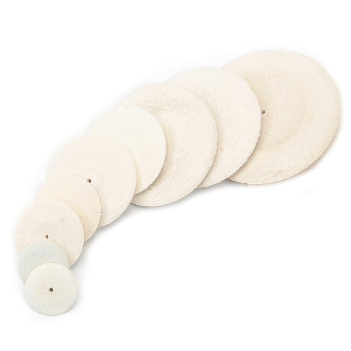 Knife Edge Felt Wheel Buff Rock Hard | OttoFrei.com — Otto Frei