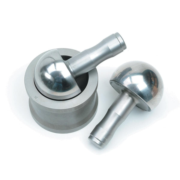 Large 2 Sided Dapping Block (90/95Mm) With 2 Punches (88/93Mm ...