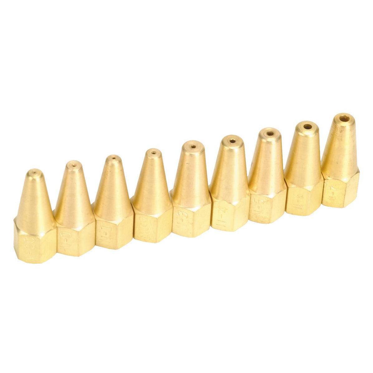 Meco Midget Torch Tip - Kit of 9 | OttoFrei.com — Otto Frei
