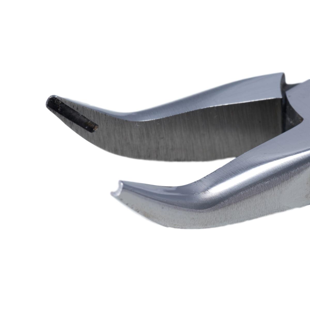 Bent Nose Prong Pulling Pliers 4-1/2" | Otto Frei German Made