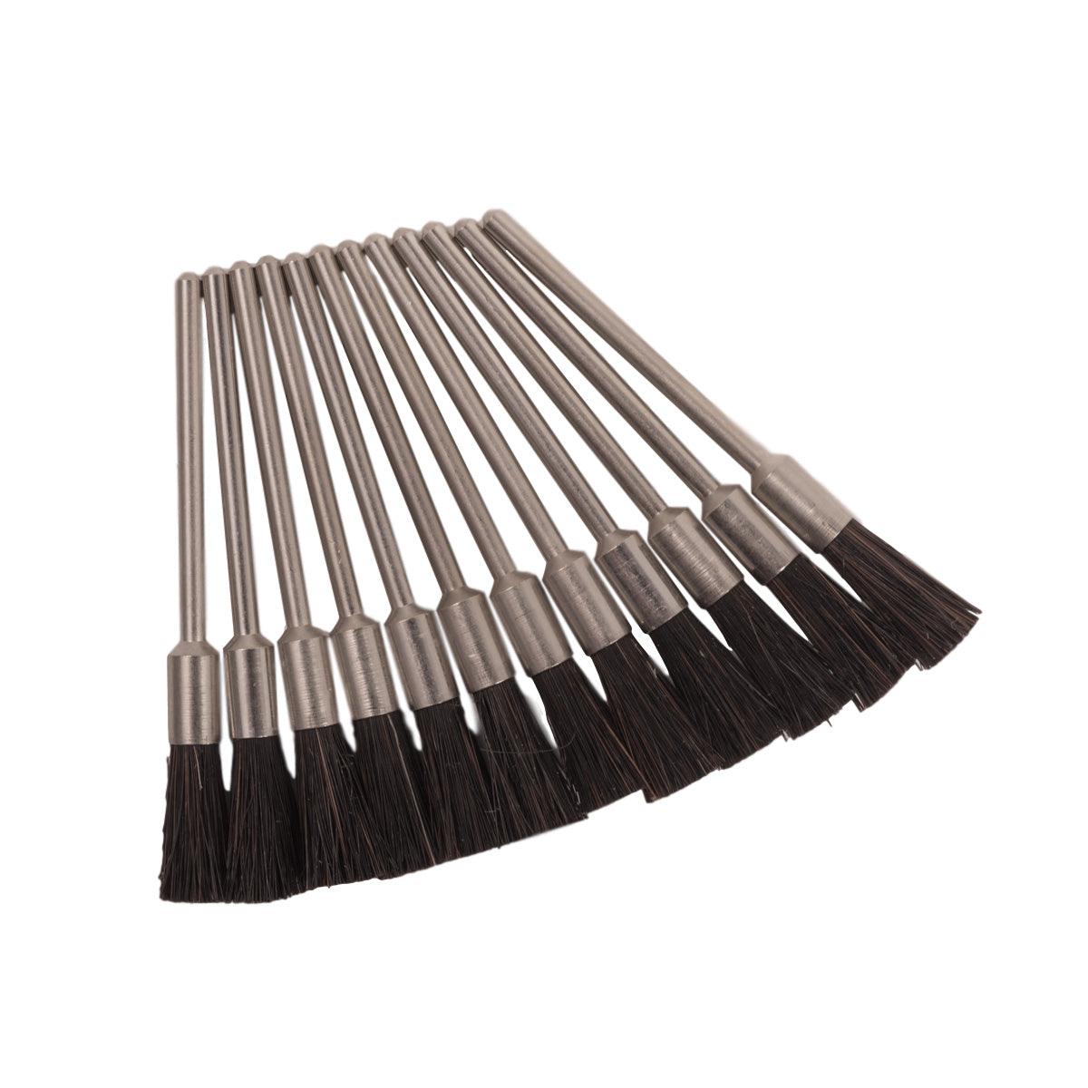 Supra ME Stiff Natural Bristle End Brushes, 3/32" Shank | Supra — Otto Frei